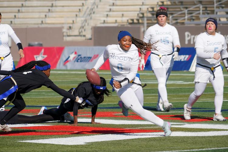 Moody girls claim coveted flag football championship trophy on second ...