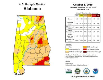 Northeast Alabama still in drought, mild relief elsewhere | Local News ...