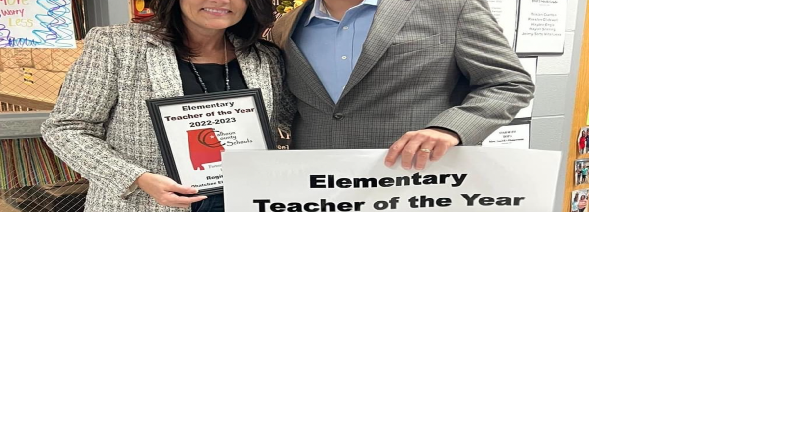 Calhoun County BOE salutes teachers of the year | Calhoun County ...