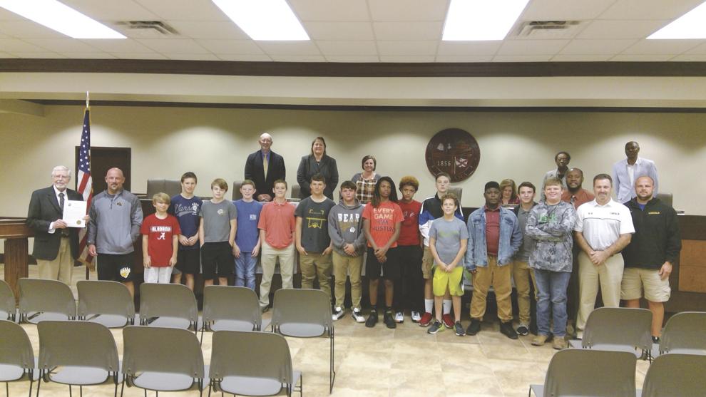 Undefeated Drew Middle 7th-8th-grade football team honored | The Daily ...