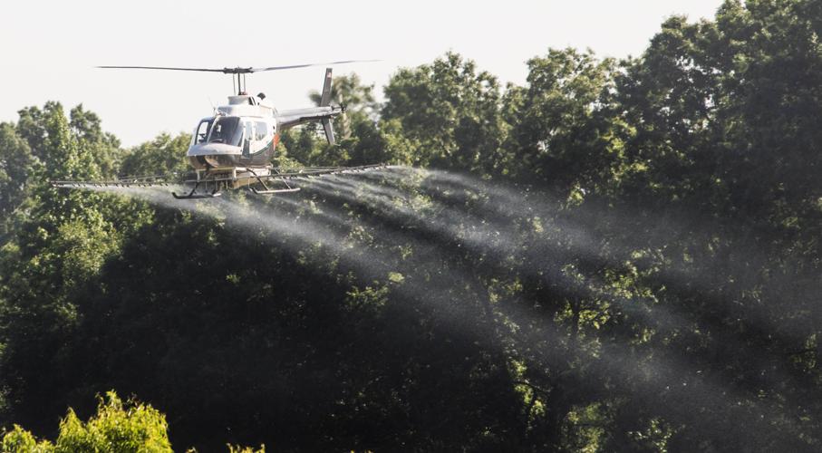 PHOTOS: Helicopter crop dusting | The Daily Home | annistonstar.com