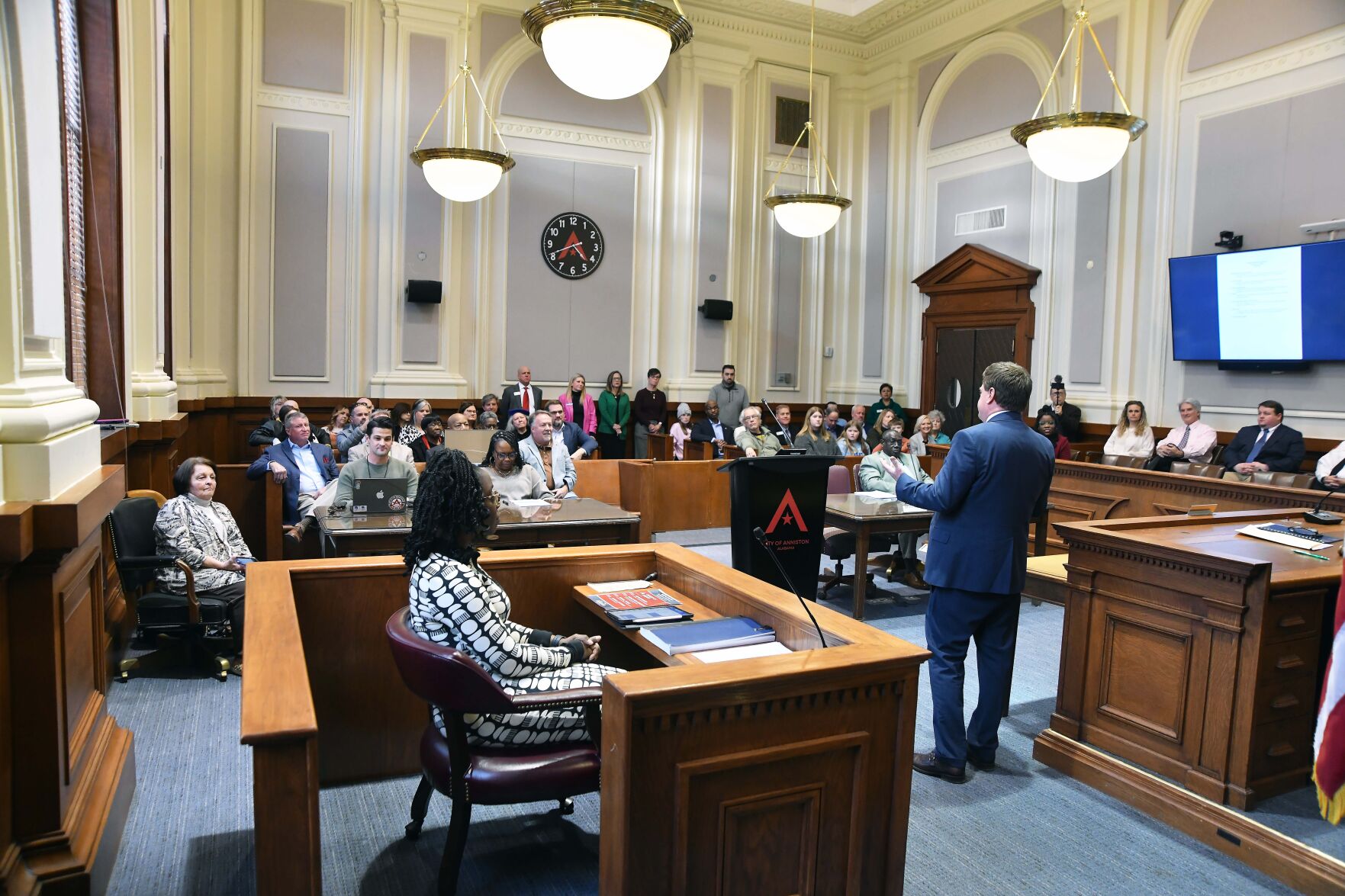 Anniston marks new era with City Hall dedication in downtown | Anniston ...