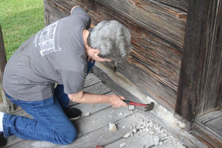 Local community members help restore historical John Looney House | The ...