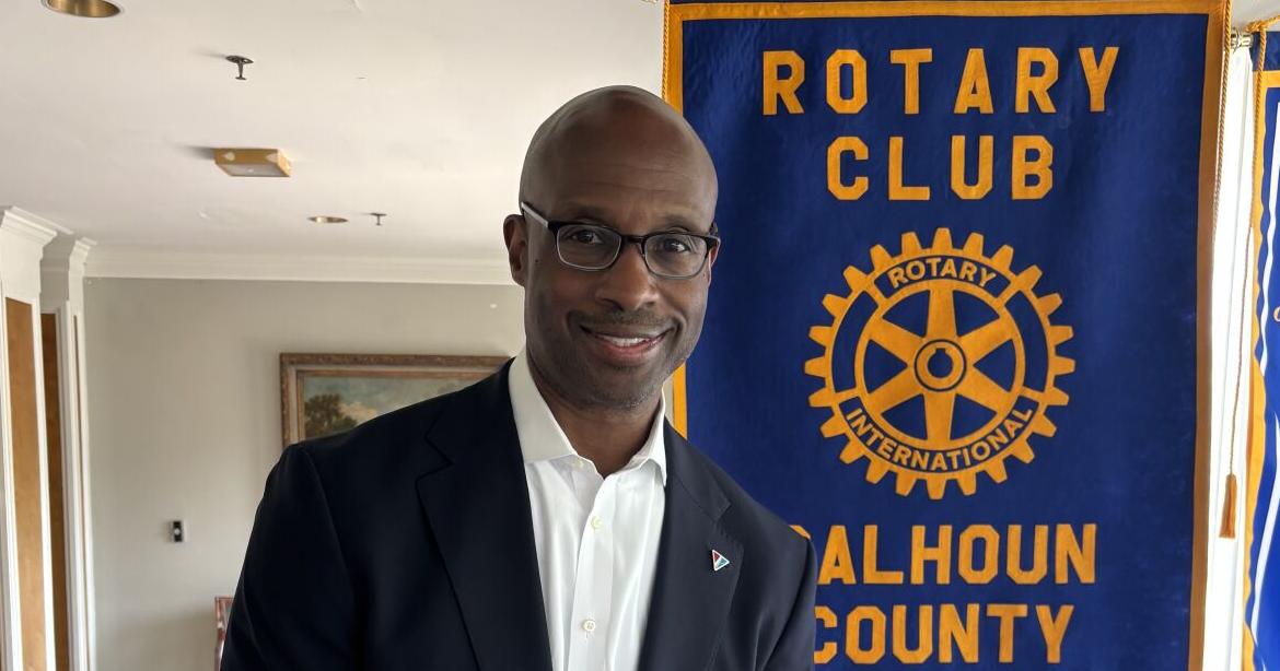 Terry Smiley outlines power company’s priorities to local civic club ...