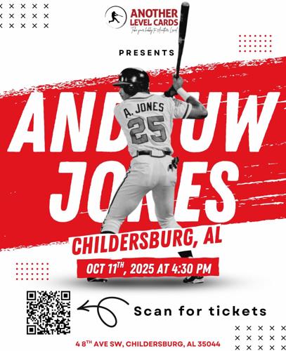Baseball legend Andruw Jones to conduct signing at Another Level Cards ...