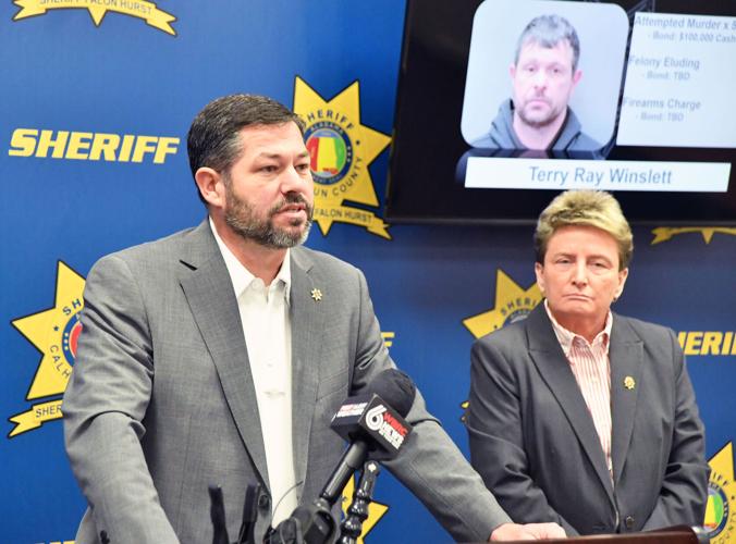 Sheriff Hurst details violent I-20 chase, shooting; attempted murder ...