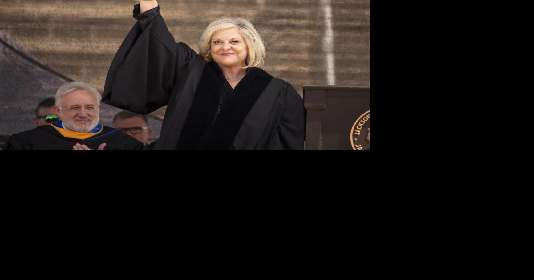 Nancy Grace at JSU commencement: 'Go you mighty Gamecocks ...