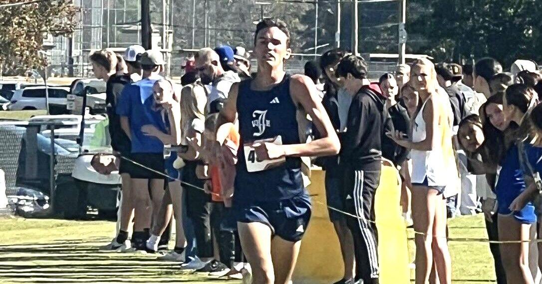 Jacksonville’s Mathis wins county cross country meet in record time ...