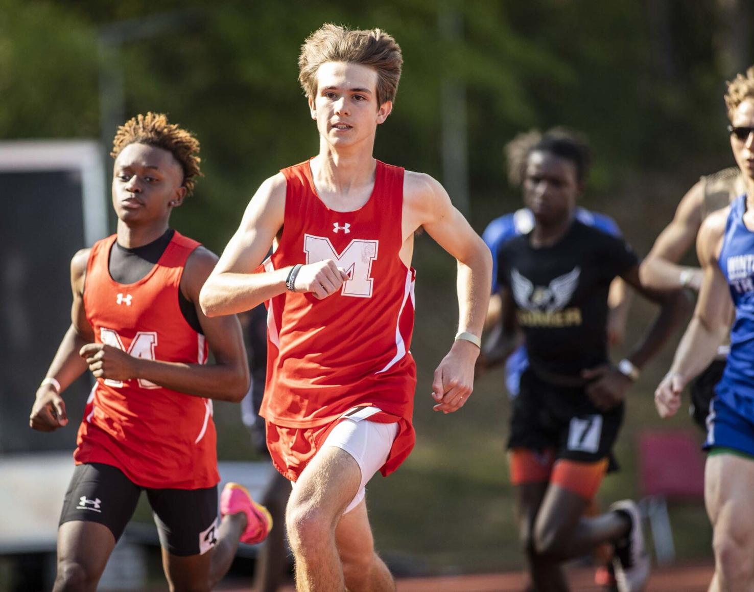 Prep track and field: Dakota Frank cruises to three sectional titles ...