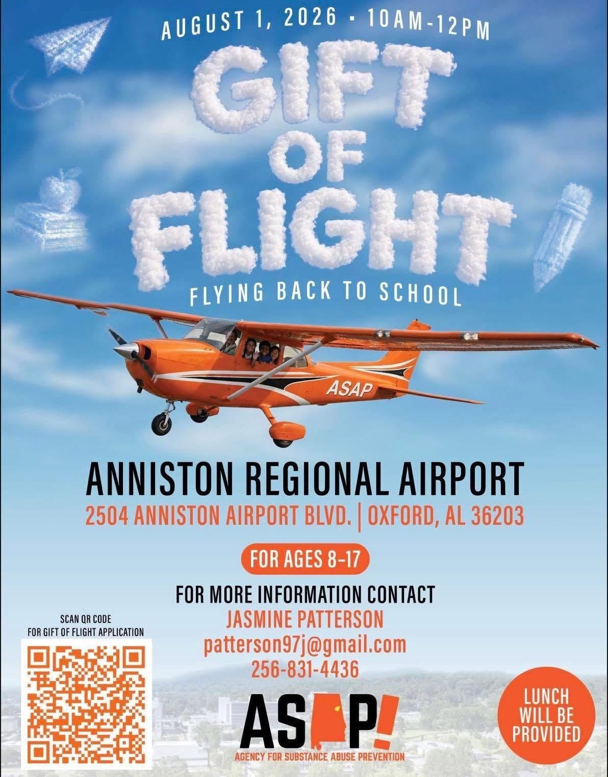 ASAP Gift of Flight program offers local youth chance to fly | Anniston ...