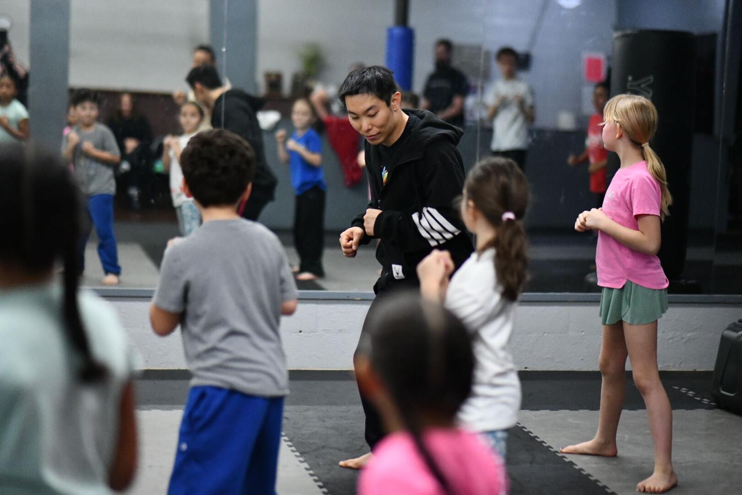 Stunt choreographer brings high‑energy ‘martial arts tricking’ workshop ...