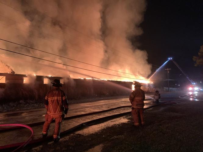 Talladega fire guts unoccupied Brecon building | The Daily Home ...