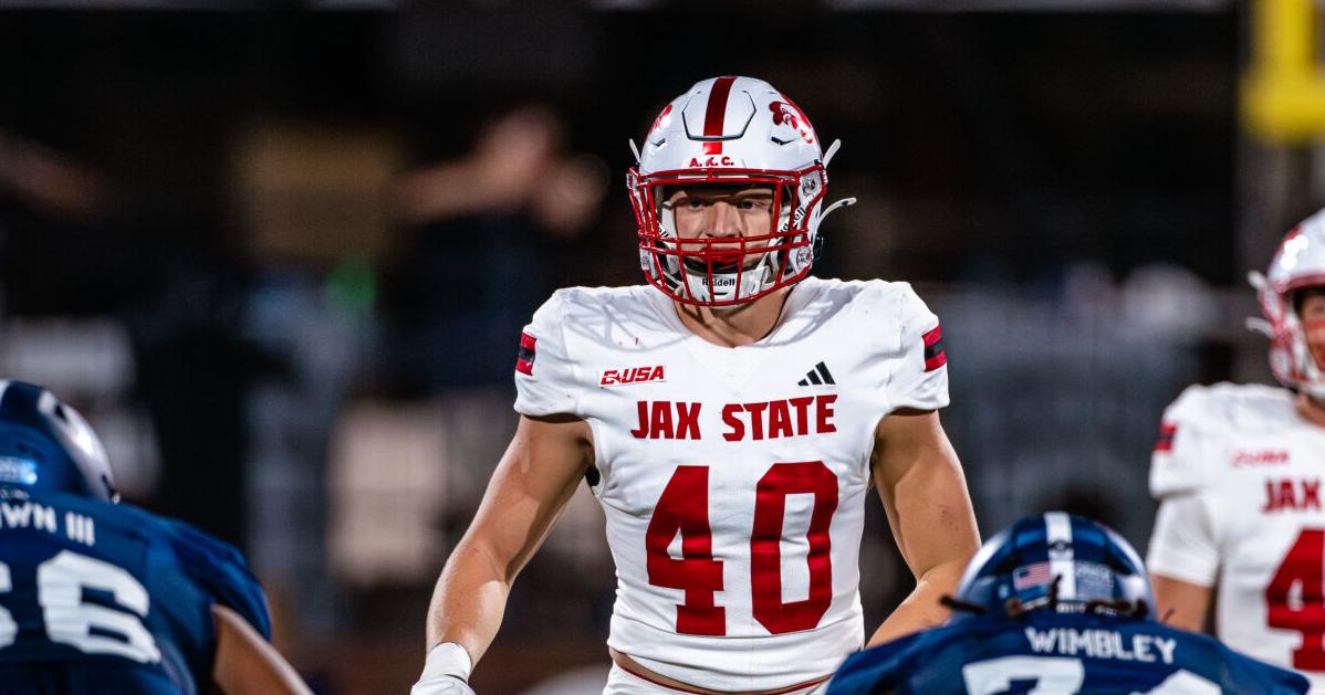 Jax State's Walker O'Steen goes from walk-on to starting linebacker ...