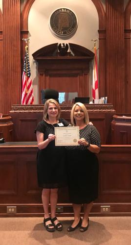 Congrats ... Vickie Smith receives certificate of service | Community ...