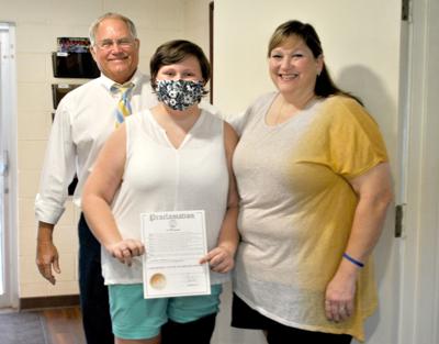 Riverside mayor, council present proclamation to 13-year-old cancer ...