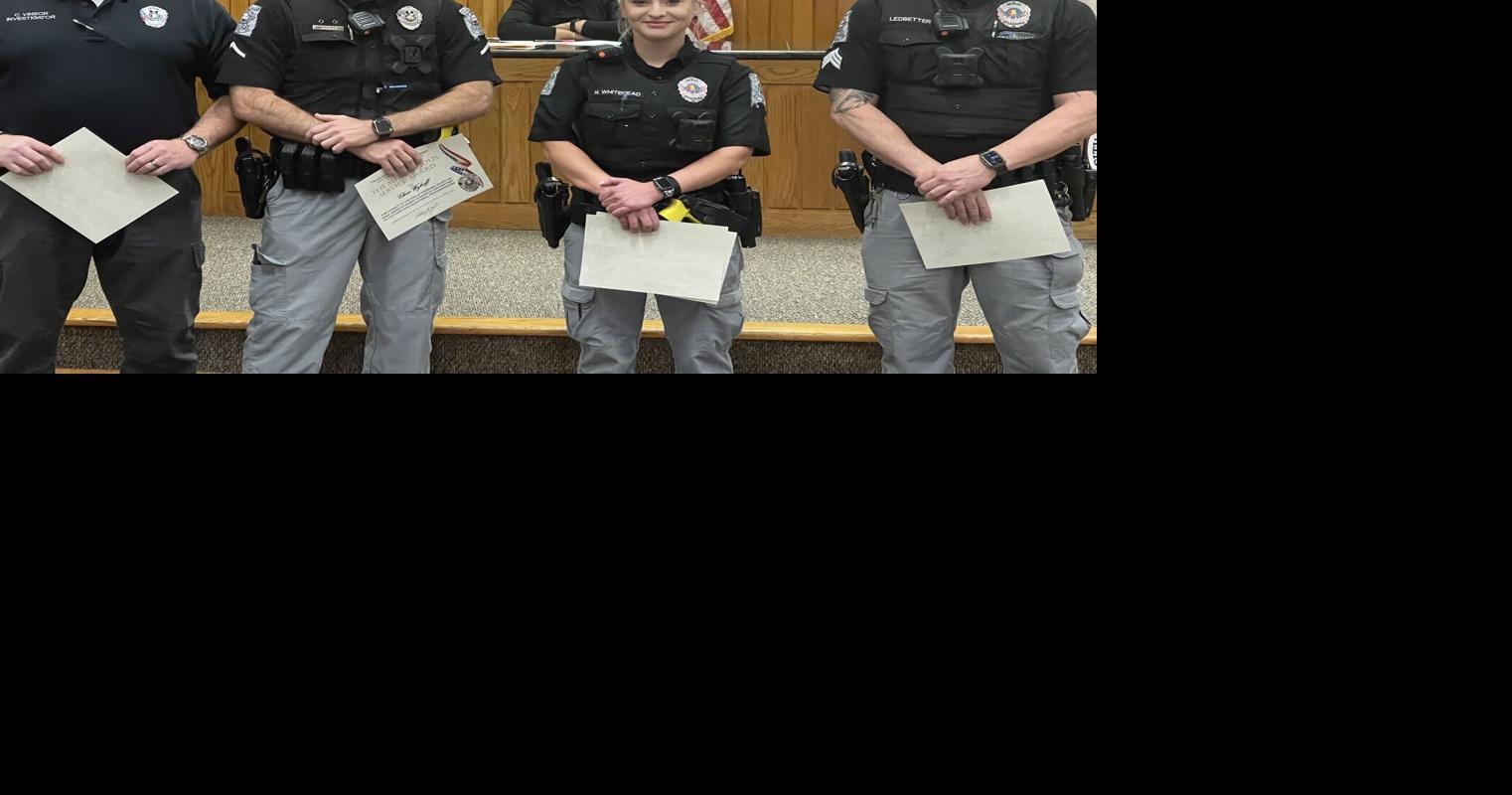 Sylacauga honors five police officers, two deputies | News ...