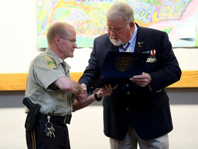 Calhoun County mental health officer receives commendation medal | News ...