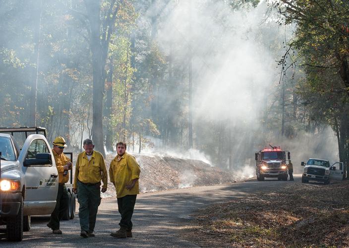 Authorities battling forest fire near Logan Martin Lake Dam | The Daily ...