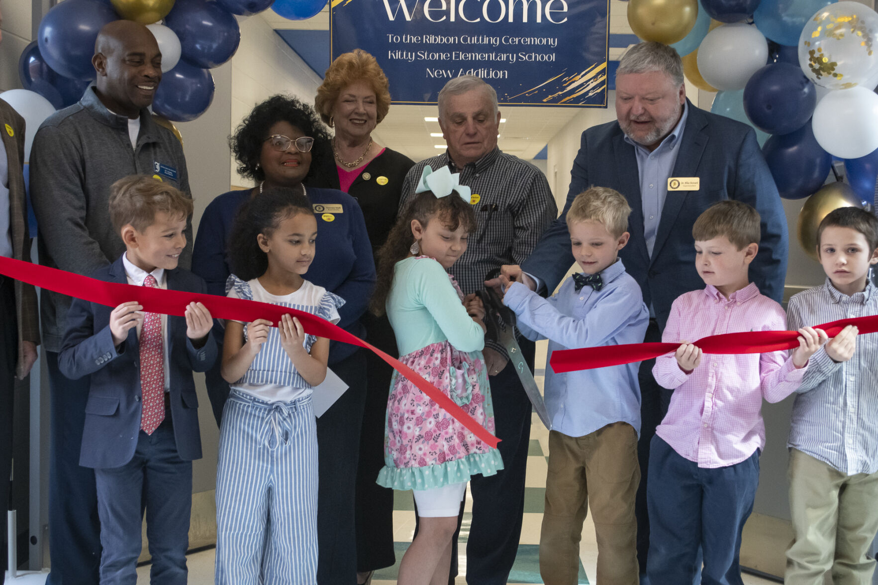 Kitty Stone opens a new wing for second-graders | Education ...