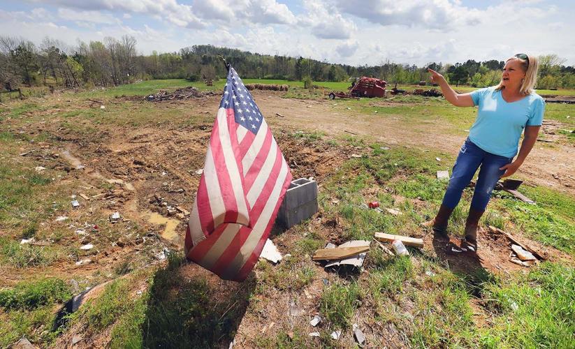 Two weeks on, Wellington still digging out of storm debris | Ohatchee ...