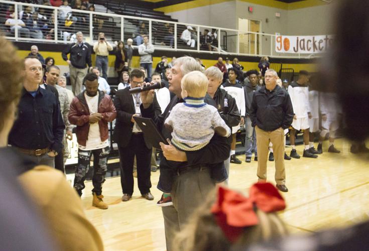 Larry Davidson Court at Oxford High School unveiling | Slideshows ...