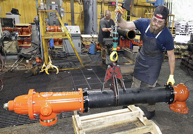 Across the country, you can find hydrants made in Anniston by M&H Valve ...