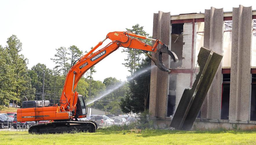 Photos: JSU Merrill Hall Demolition Ceremony | News | annistonstar.com