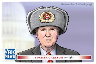 Editor James Bennett's column: Tucker Carlson, Fox colleagues backpedal ...