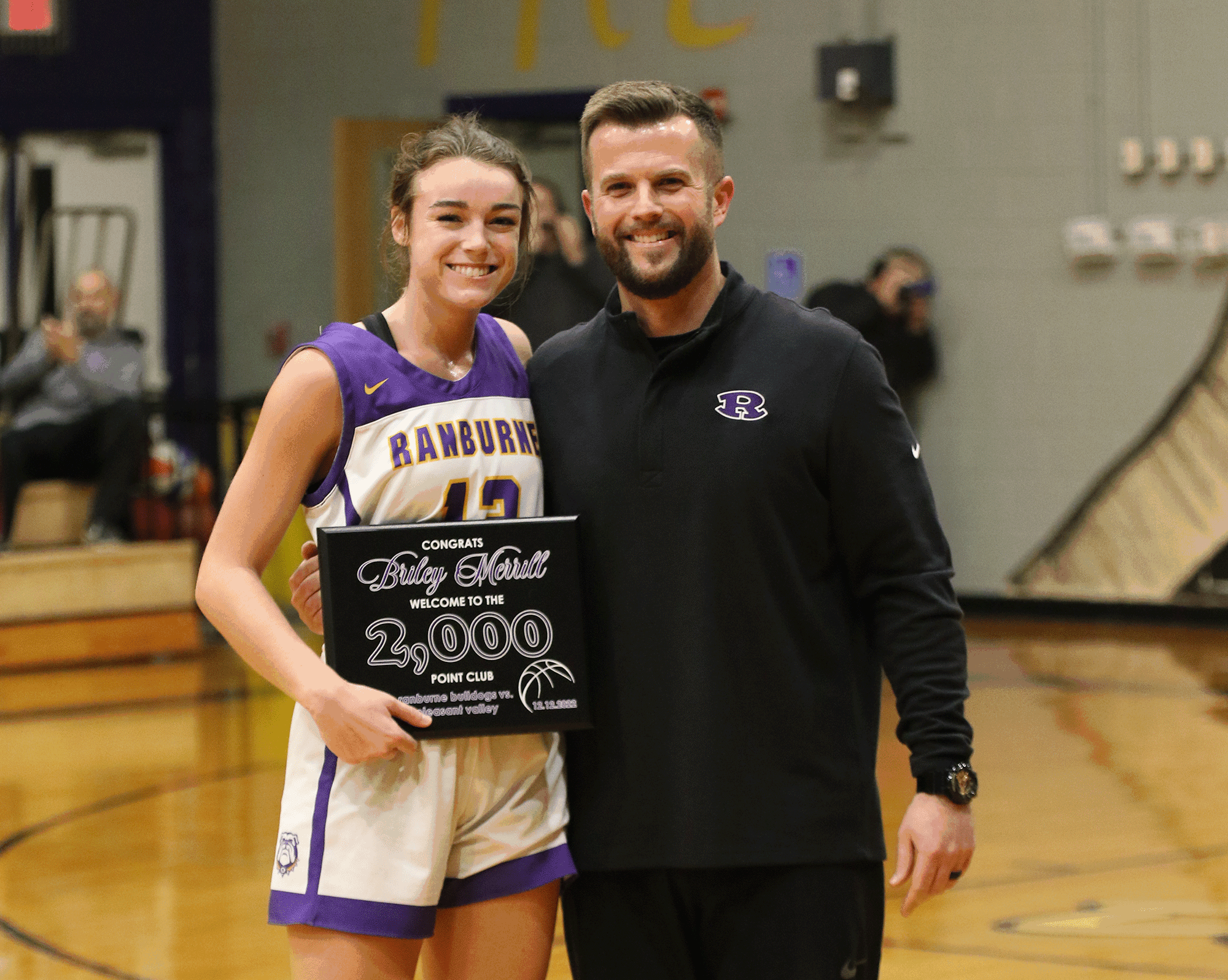 Prep basketball: Ranburne’s Briley Merrill surpasses 2,000 career ...
