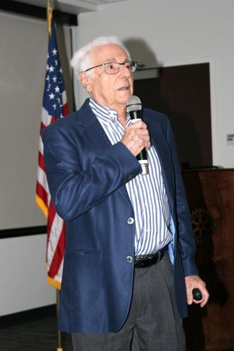 Holocaust survivor Dr. Robert 'Bob' May speaks to packed house at Pell ...