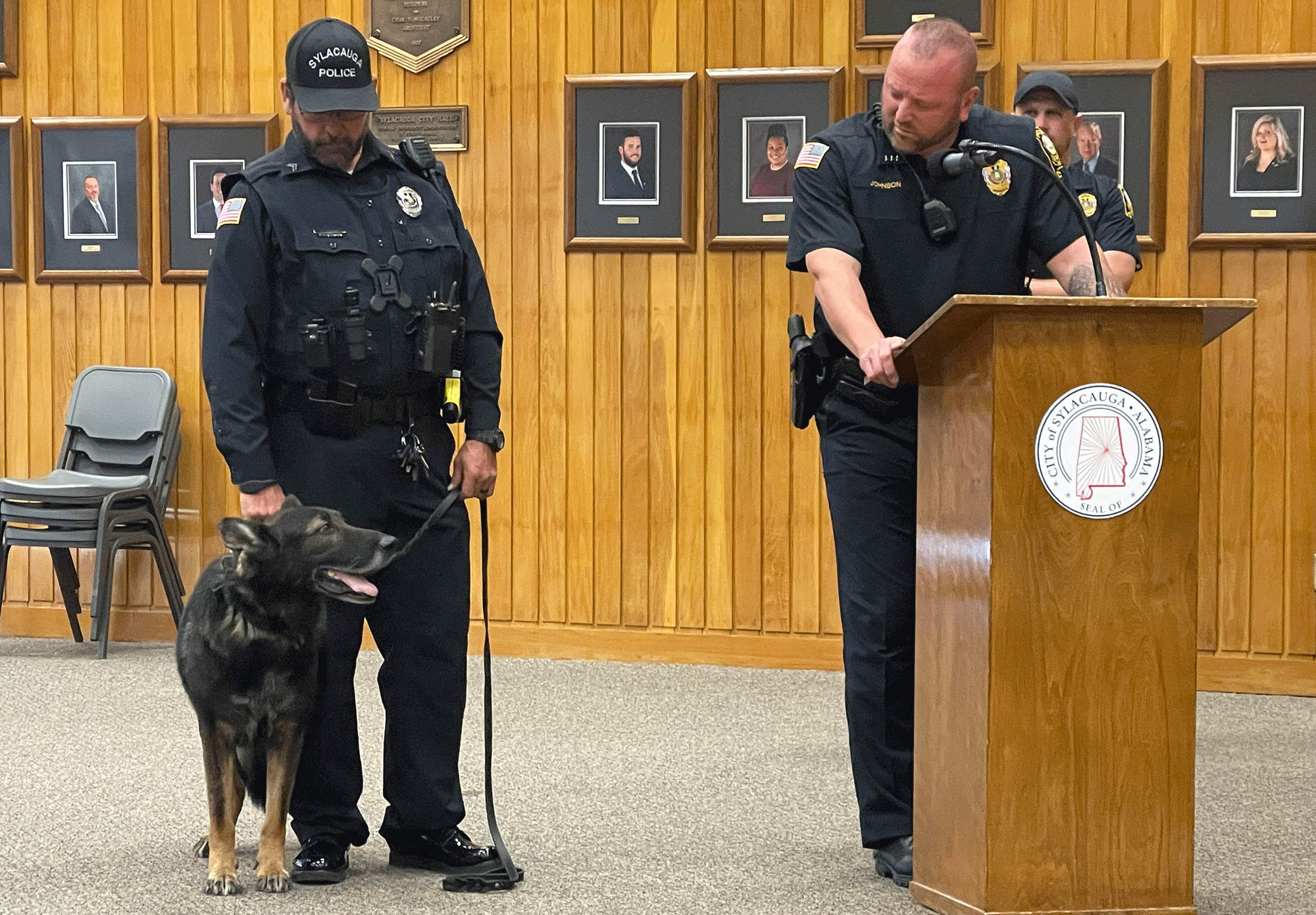 Sylacauga police K-9 ‘Drago’ honored upon retirement | News | annistonstar.com