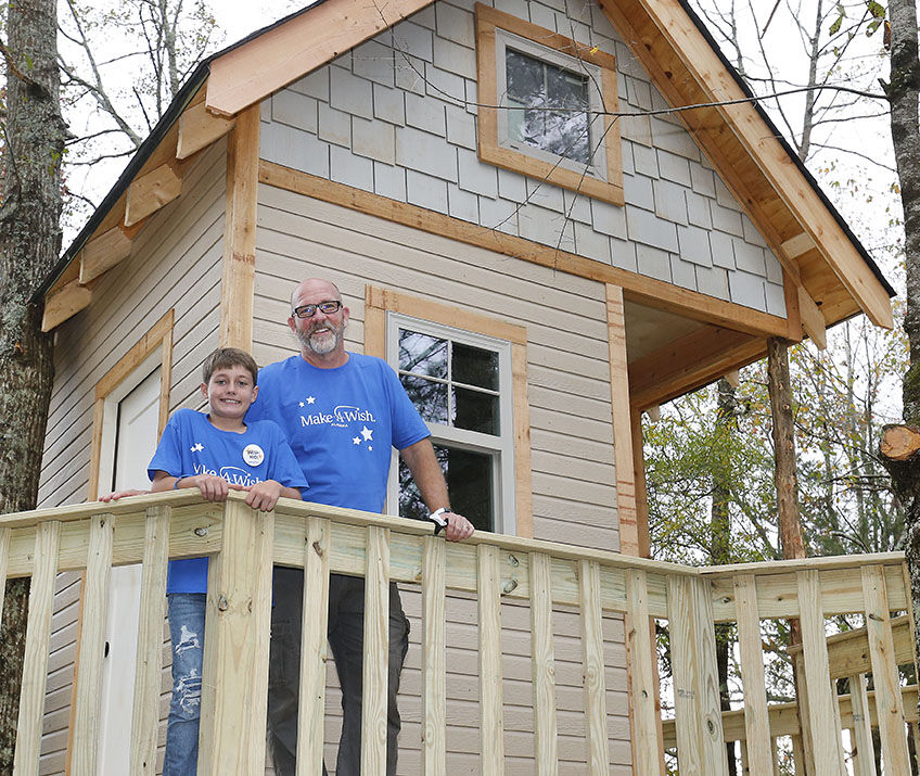 Photos: Make-A-Wish Tree House | News | annistonstar.com