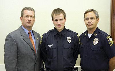 Sylacauga's newest police officer takes the oath of office | News ...