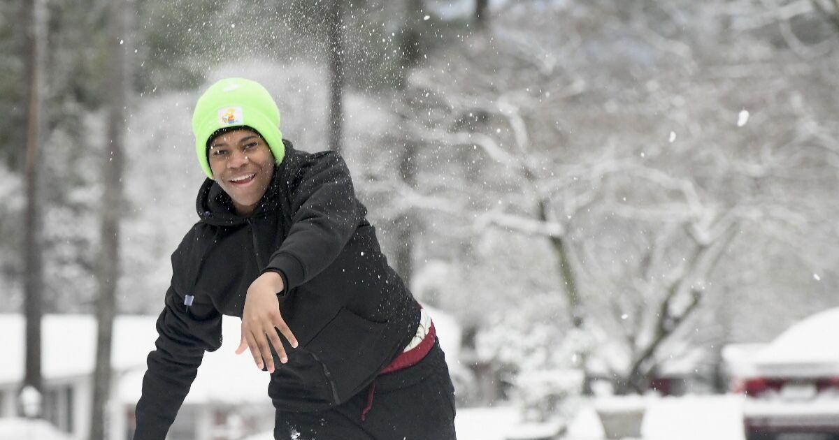 PHOTOS: Calhoun County wakes up to a winter wonderland Monday morning ...