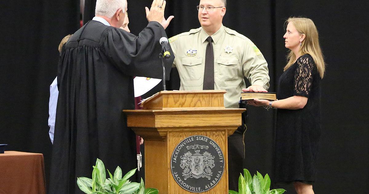 Sylacauga High graduate Matthew Wade sworn in as new Calhoun County ...
