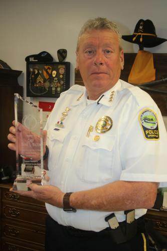 Police chief presented with state award | The St. Clair Times ...