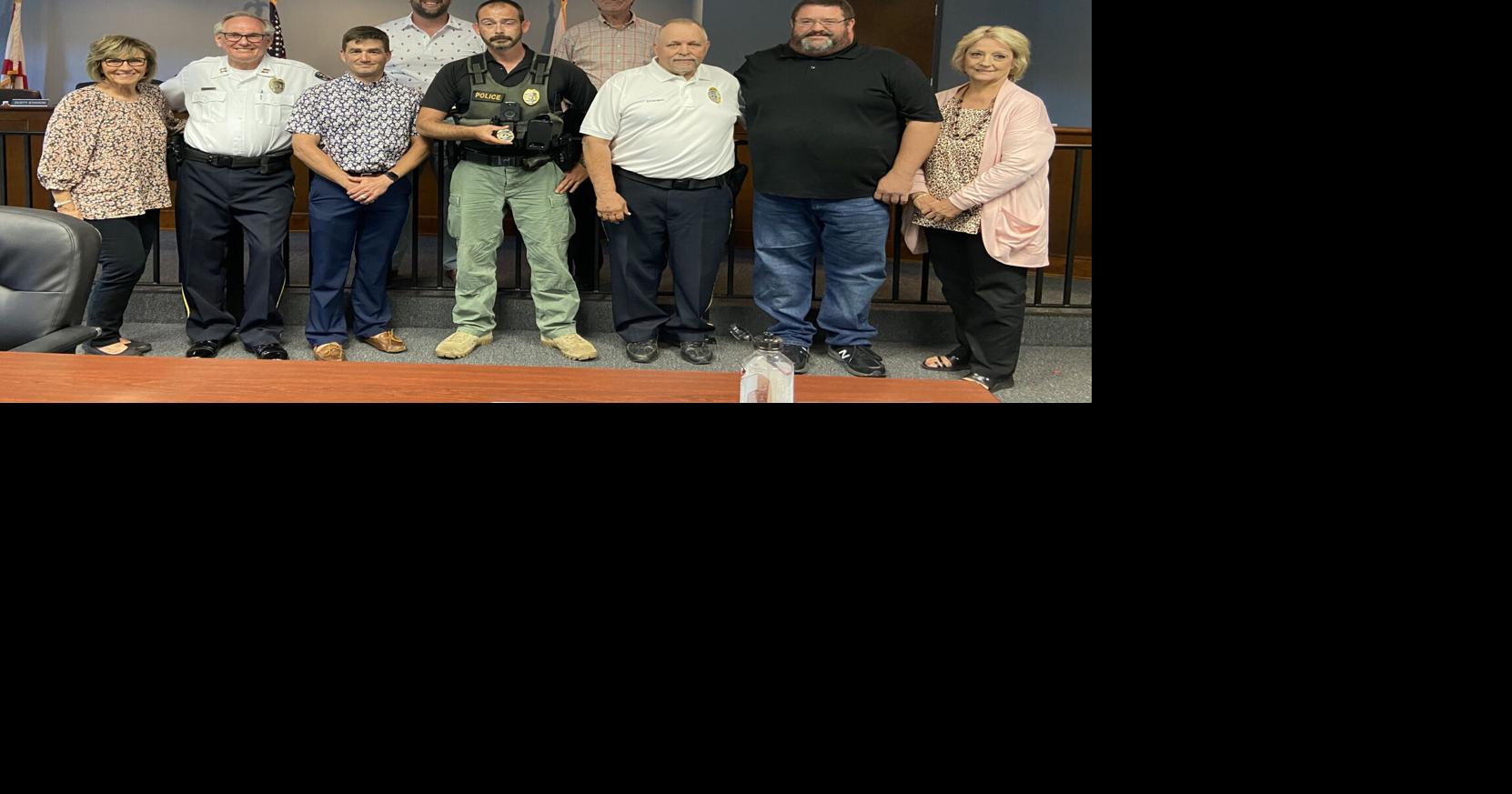 Argo council and police department promote Busler from Sergeant to ...