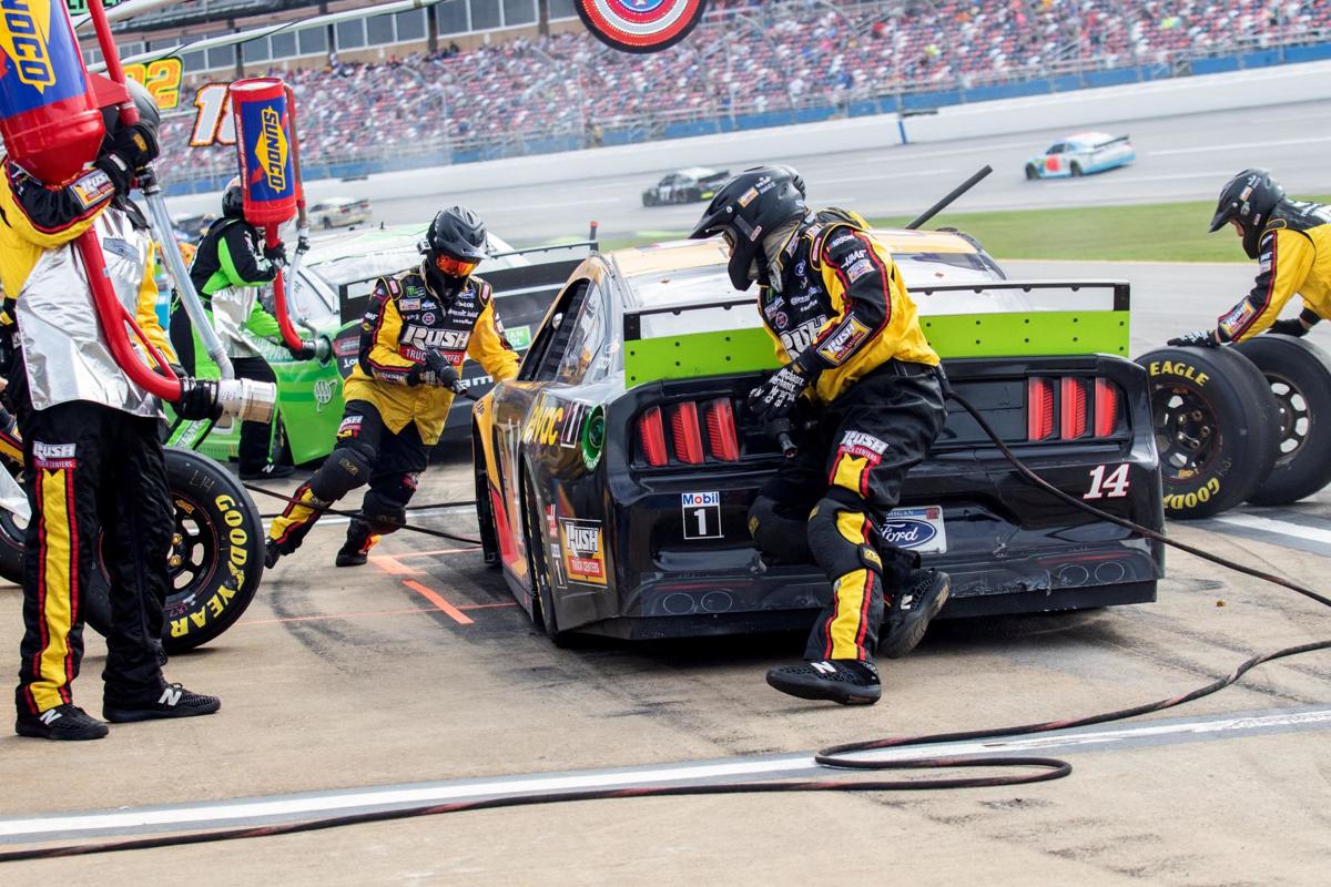 Scenes from Monday racing action at Talladega Superspeedway (photo ...
