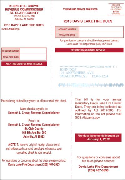 St. Clair Revenue Commissioner’s Office collecting dues for new Davis ...