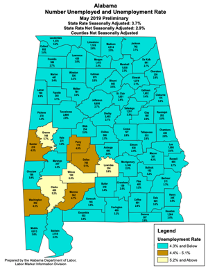 Alabama set employment records in May, state says | Business ...