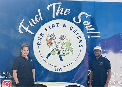 Spotlight on: Britany and Ron Elston, RNB Finz N Chicks food truck ...