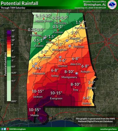 Hurricane Sally could bring flooding locally, but much depends on storm ...