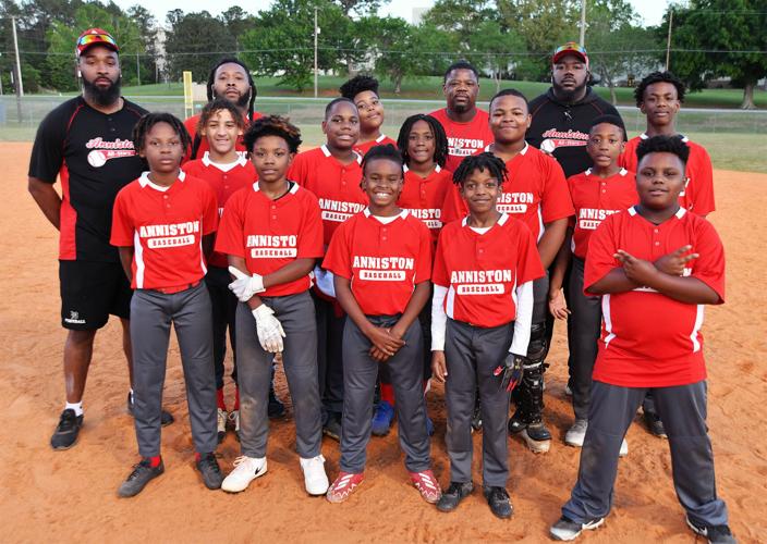 Anniston youth baseball team splits a double-header with Munford | Free ...