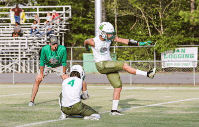 Ashville kicker Greyson Simpson chases dreams of playing college ball ...