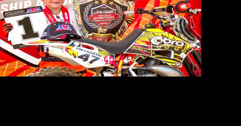 Lincoln 7-year-old Colt Martin races way to national Motocross ...