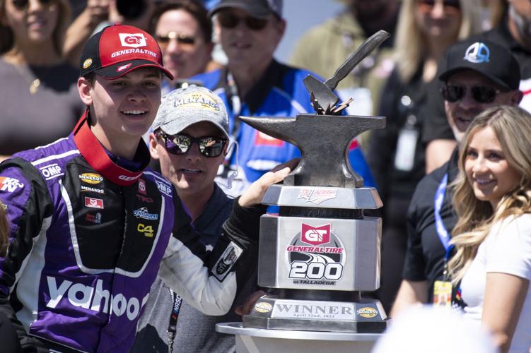 Eighteen-year-old Jesse Love honors mom with ARCA victory at Talladega ...