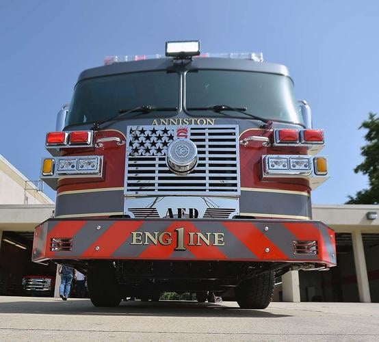 Photo gallery: New fire engine arrives at the Anniston fire department ...