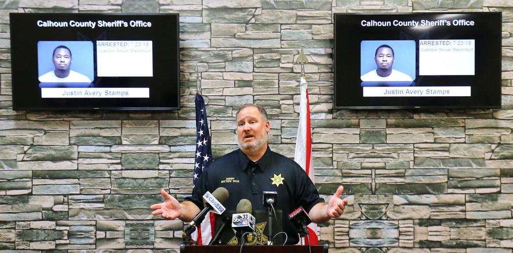 Calhoun County Sheriff, Matthew Wade's Press Conference | News ...