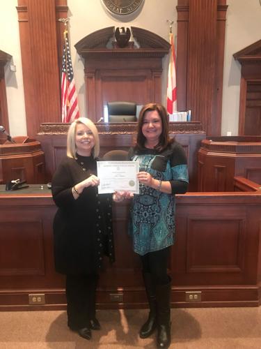 Congrats ... Lynn Whitten recognized for 20 years of service with ...
