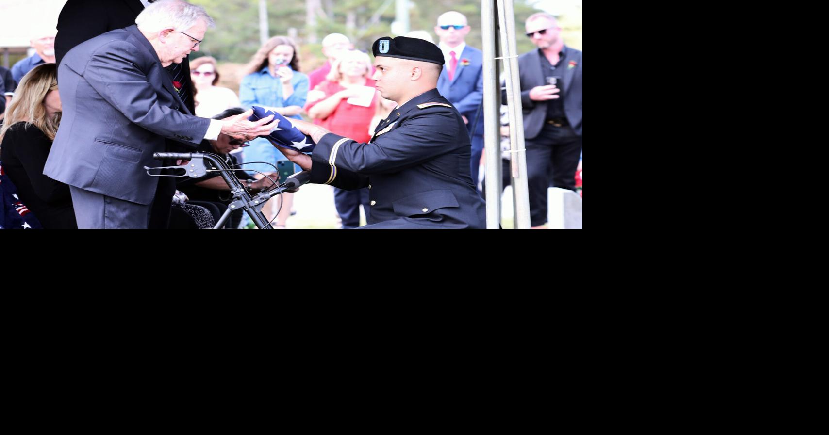 Photo gallery: Scenes from the Burial of 1st Lt. George Bradbury in ...